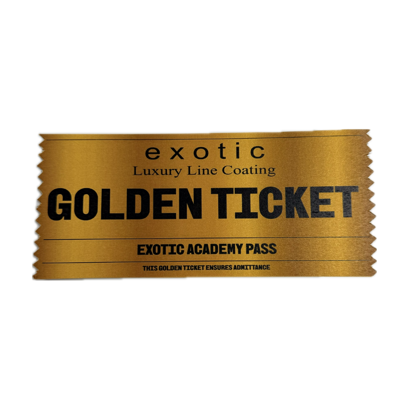 Golden Ticket: Exotic Academy Pass – Exotic Luxury Line